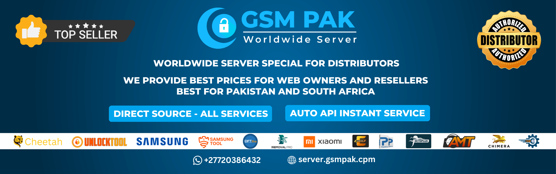 Direct Source Panel - Server Gsm Pak